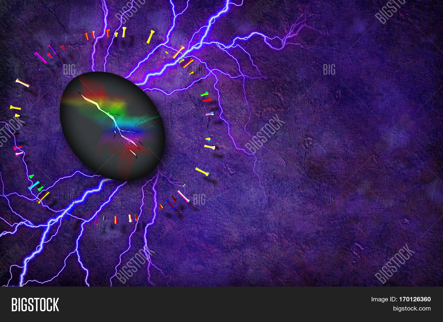 Stone Emits Light Time Image & Photo (Free Trial) | Bigstock