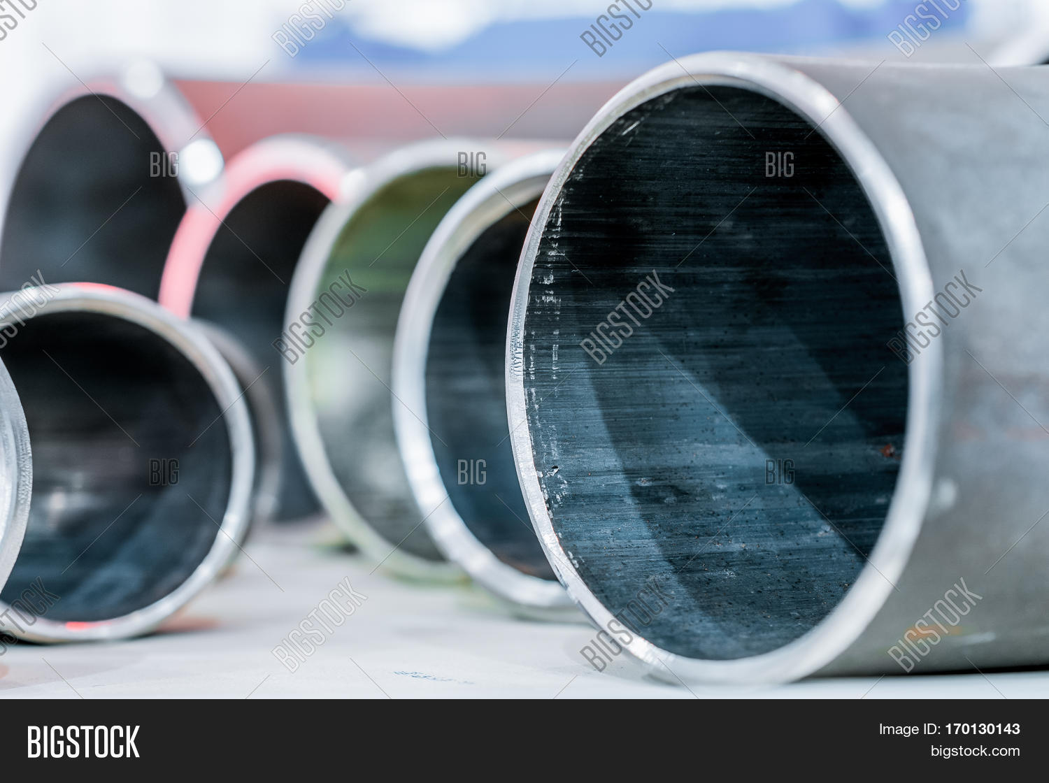 End Faces Metal Pipes Image & Photo (Free Trial) | Bigstock