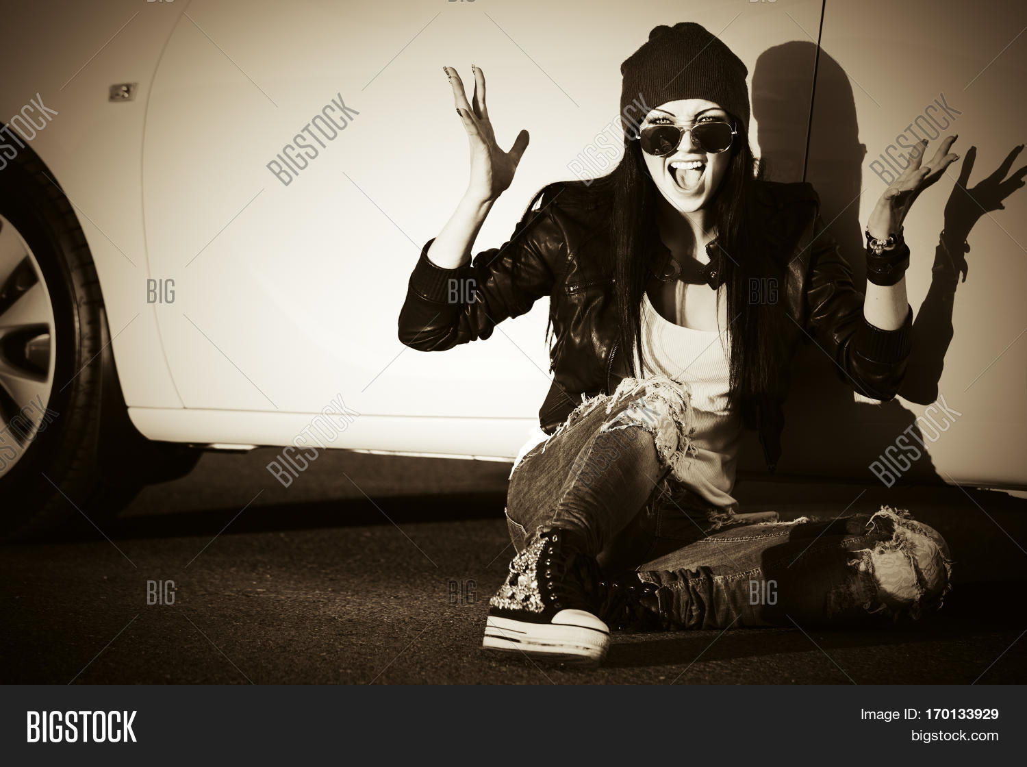 Angry Punk Woman Image & Photo (Free Trial) | Bigstock
