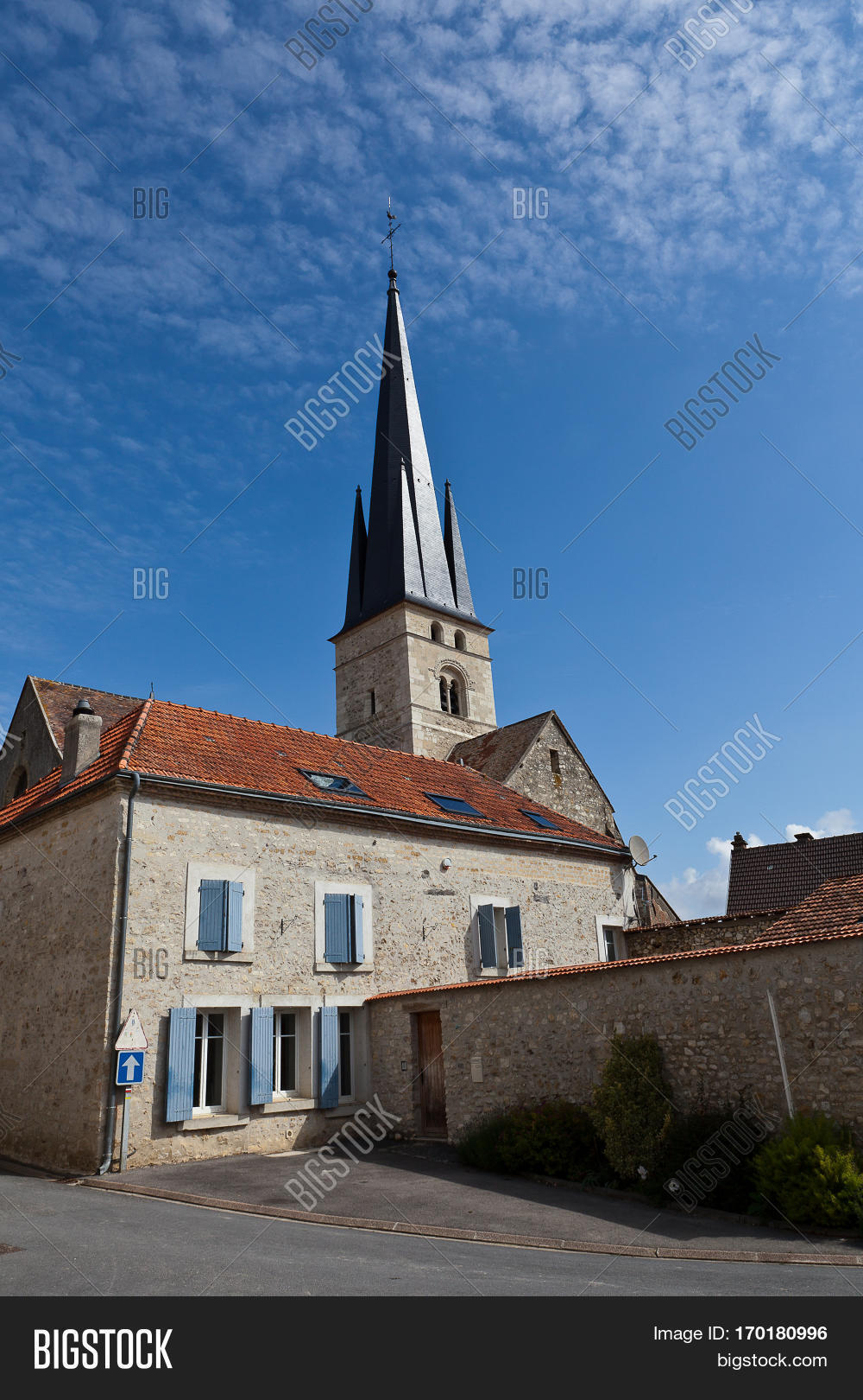Typical French Village Image & Photo (Free Trial) | Bigstock