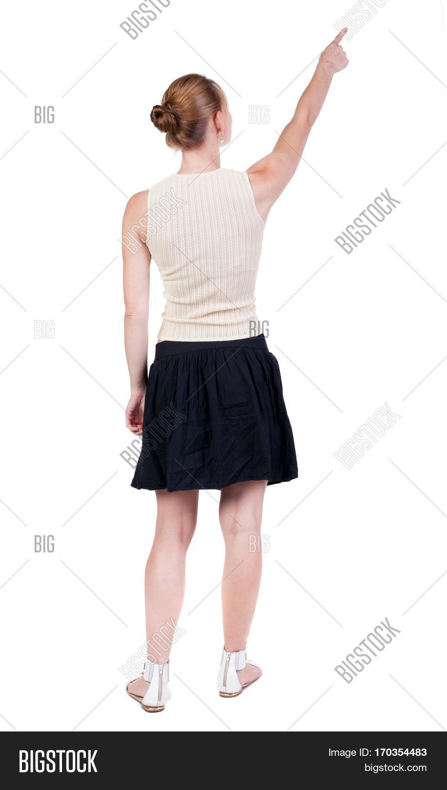 Back View Pointing Image & Photo (Free Trial) | Bigstock