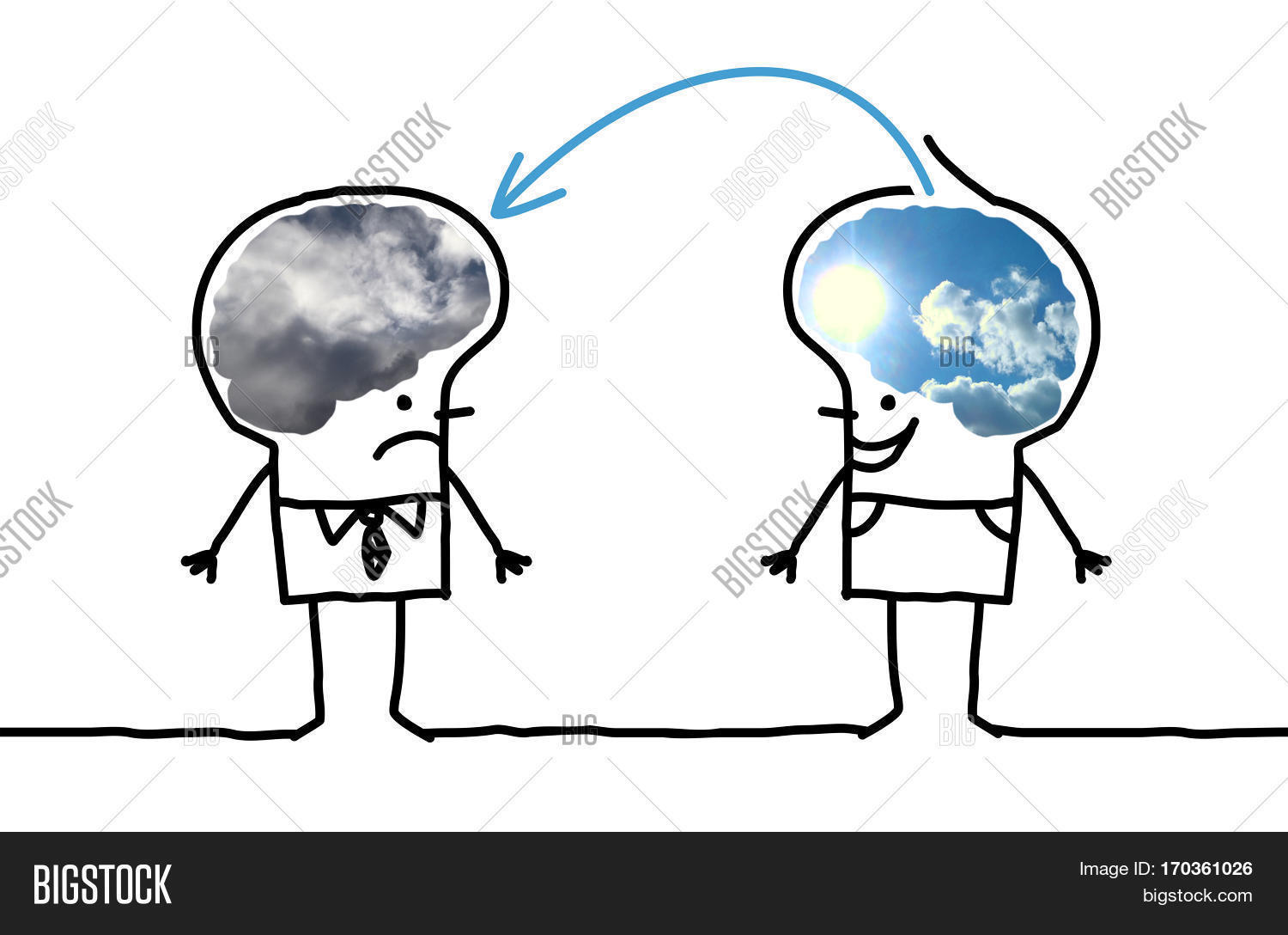 Cartoon Big Brain Man Image & Photo (Free Trial) | Bigstock