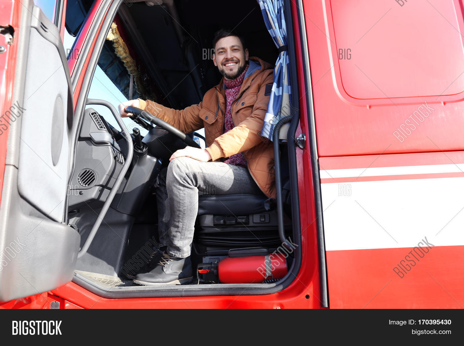 Driver Cabin Big Image & Photo (Free Trial) | Bigstock