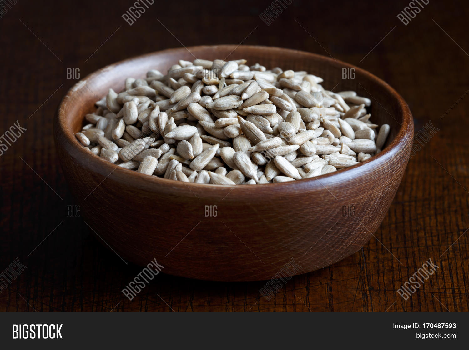 Dry Dehulled Sunflower Image & Photo (Free Trial) | Bigstock