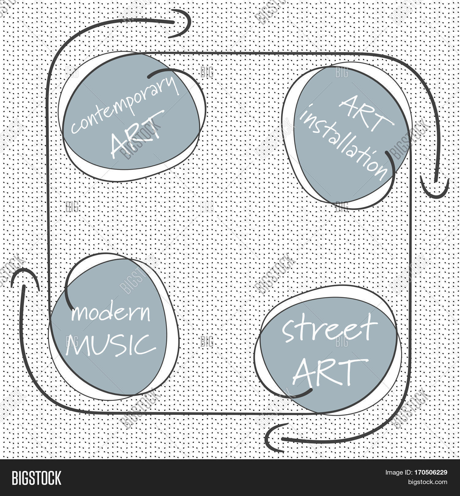 Four Hand Written Vector & Photo (Free Trial) | Bigstock