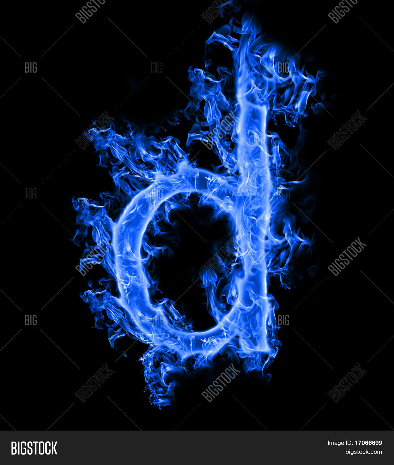 Blue Smoke Letter "d" Image & Photo (Free Trial) | Bigstock