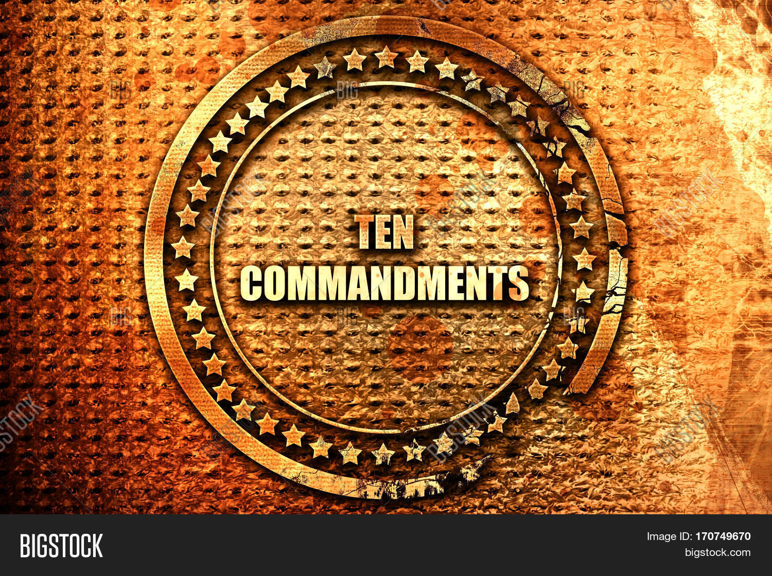 Ten Commandments, 3D Image & Photo (Free Trial) | Bigstock