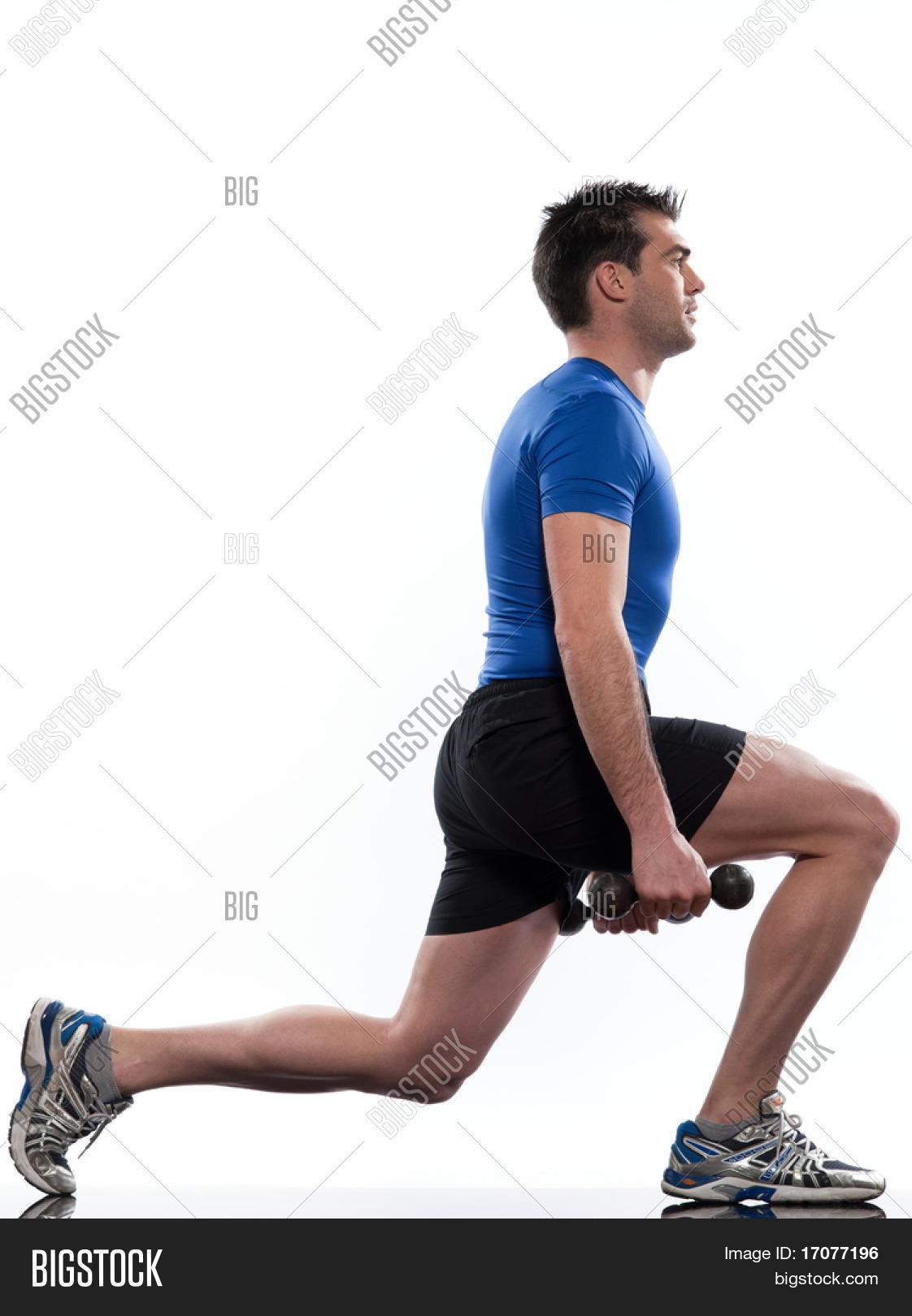 Doing Workout On White Image & Photo (Free Trial) | Bigstock
