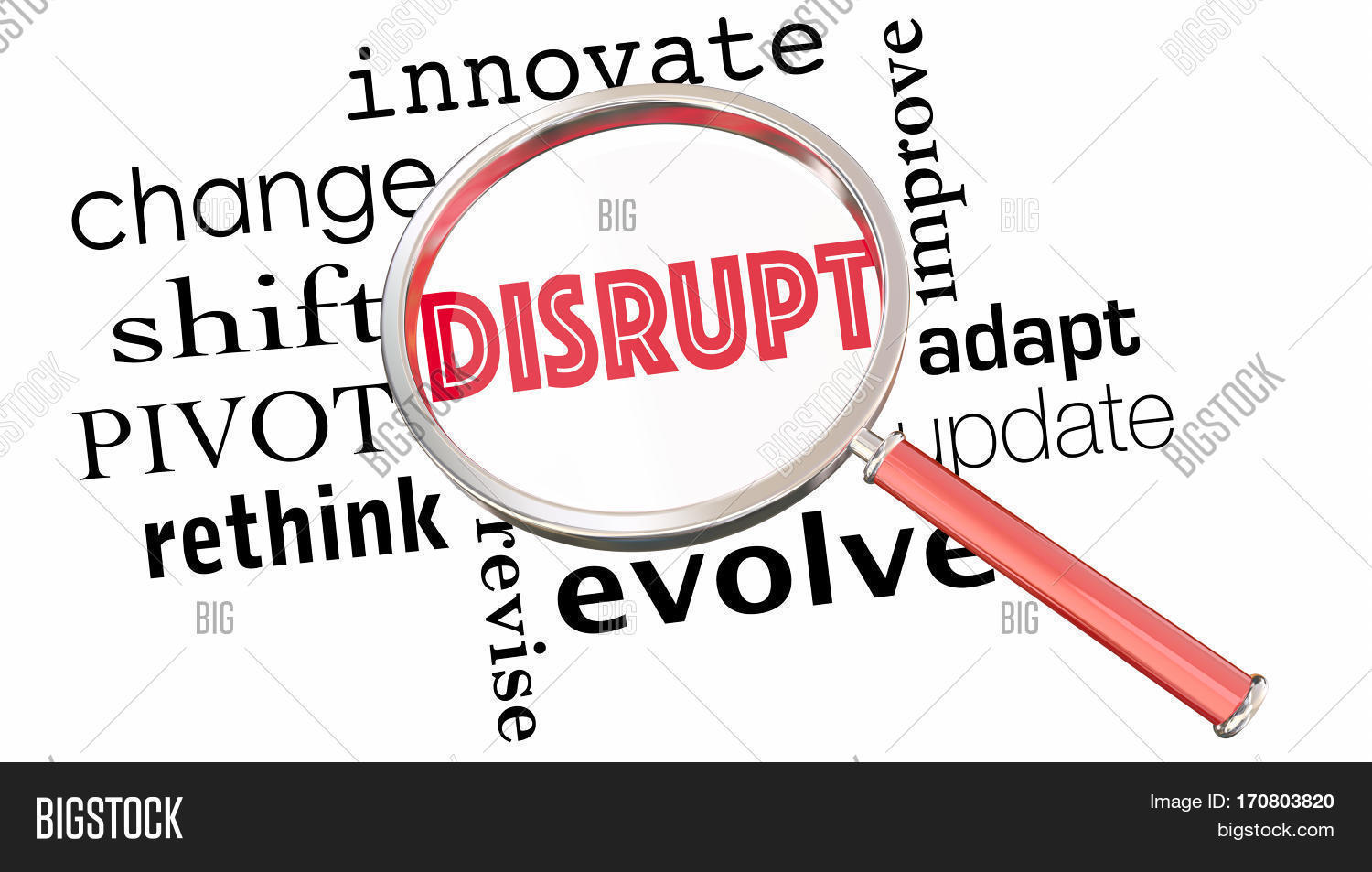 Disrupt Change Image & Photo (Free Trial) | Bigstock