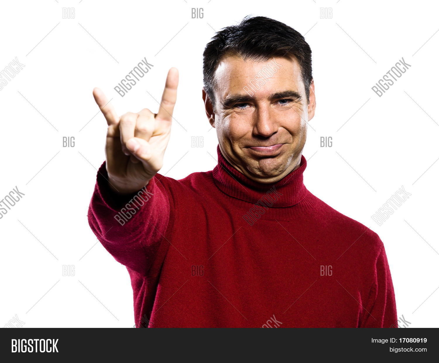 Caucasian Man Mocking Image & Photo (Free Trial) | Bigstock