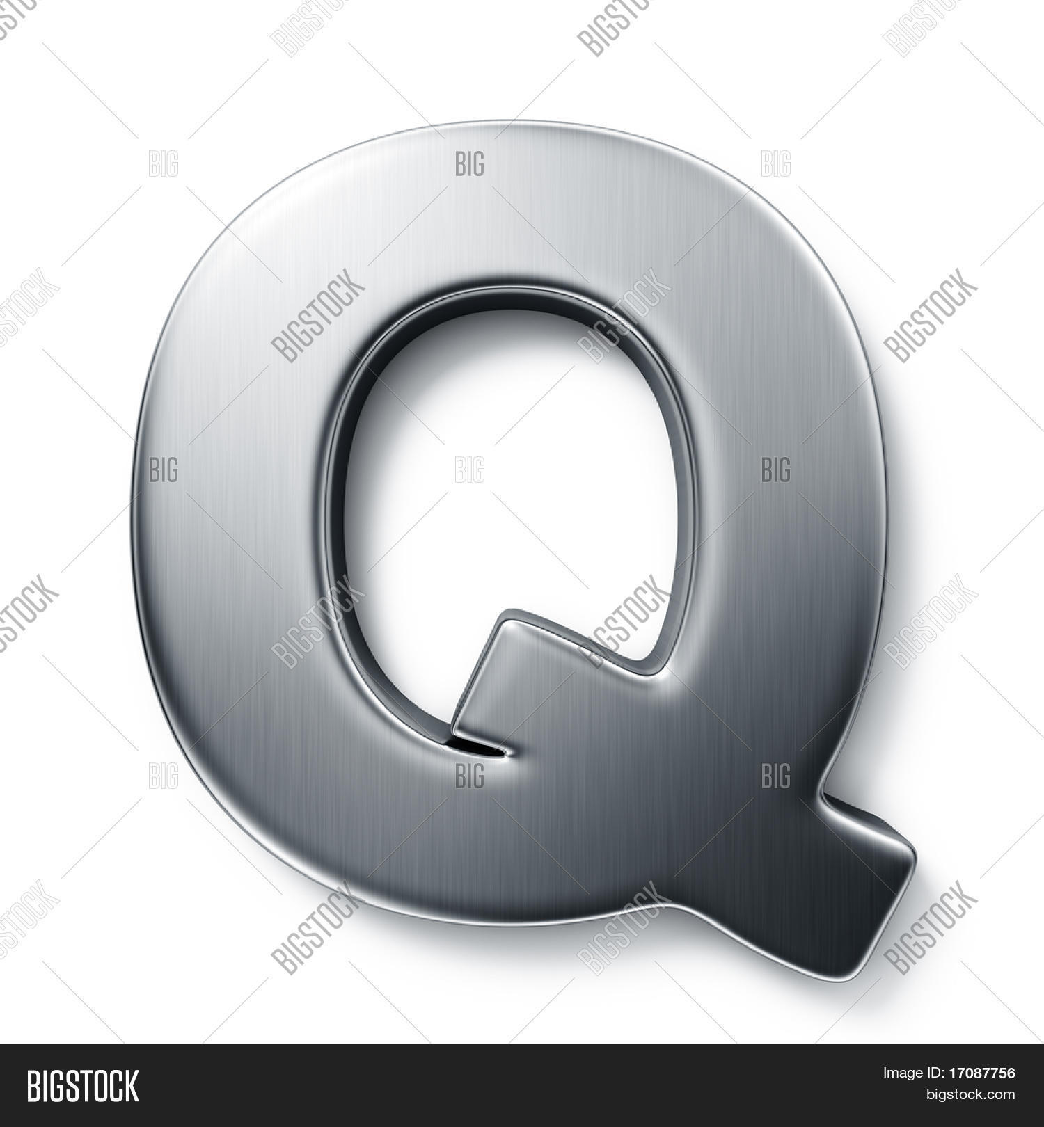 3d Rendering Letter Q Image & Photo (Free Trial) | Bigstock