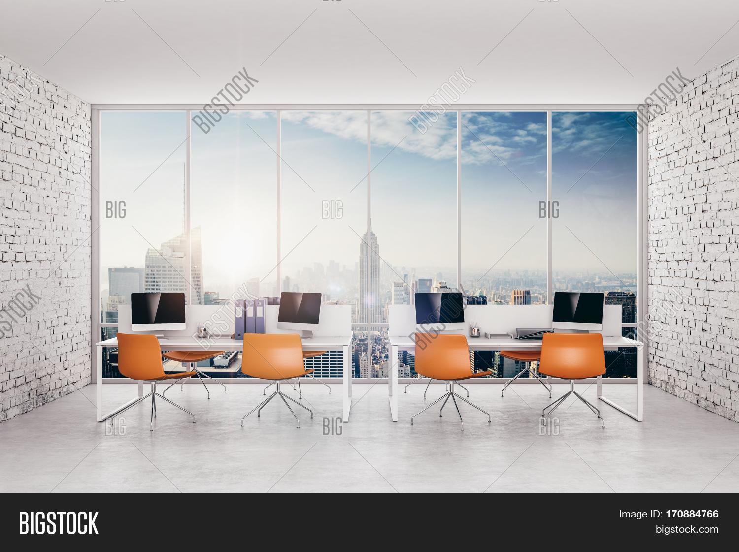 3d Office Interior Image & Photo (Free Trial) | Bigstock