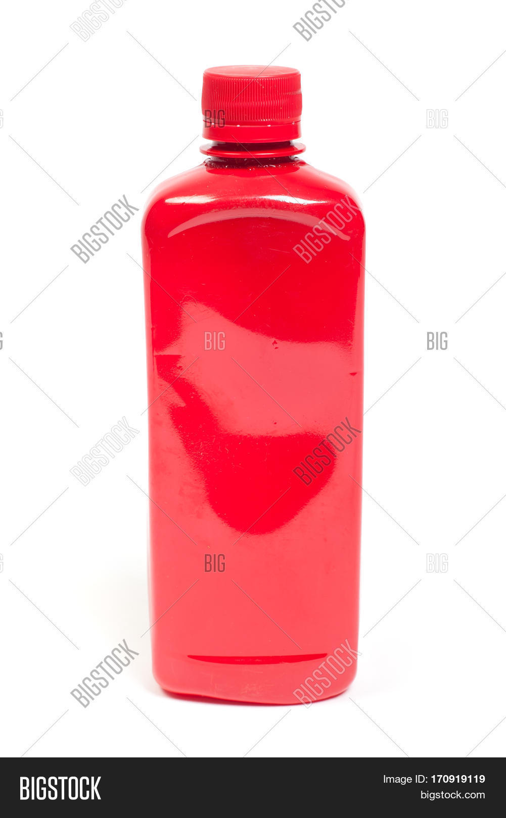 Red Plastic Bottle Image & Photo (Free Trial) | Bigstock