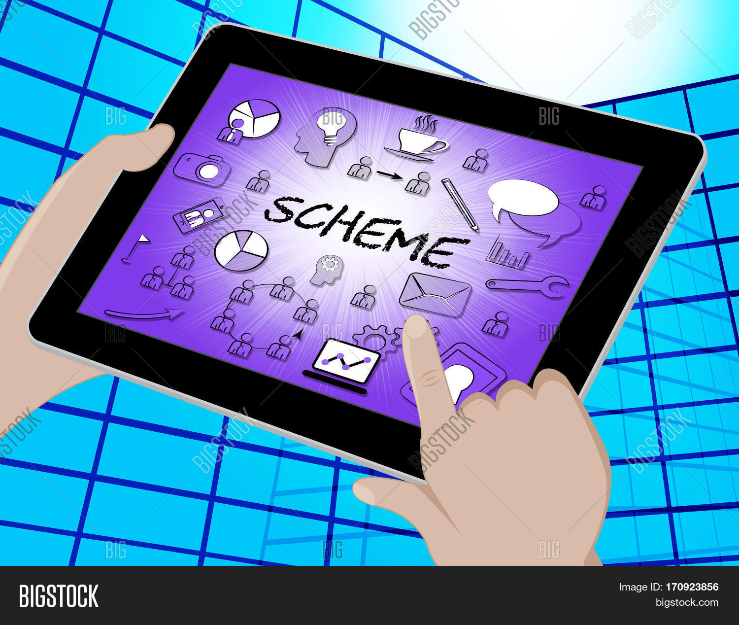 Scheme Icons Shows Image & Photo (Free Trial) | Bigstock