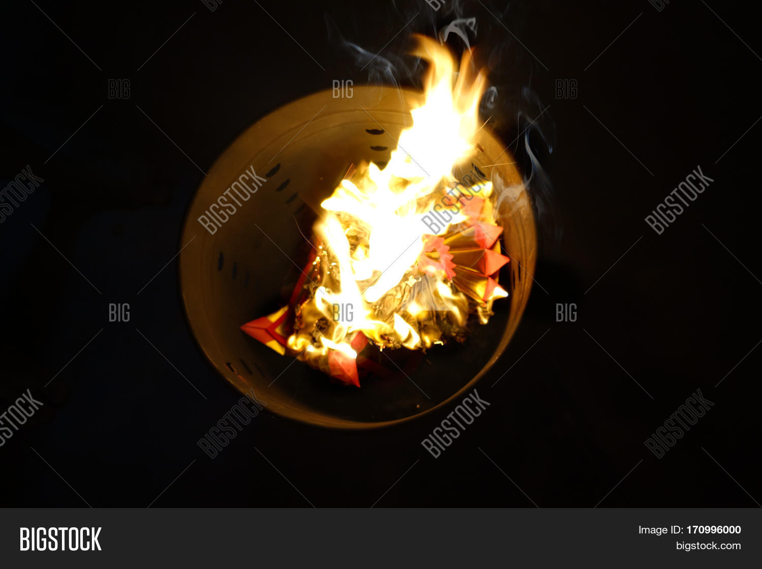 Burn Silver Gold Paper Image & Photo (Free Trial) | Bigstock