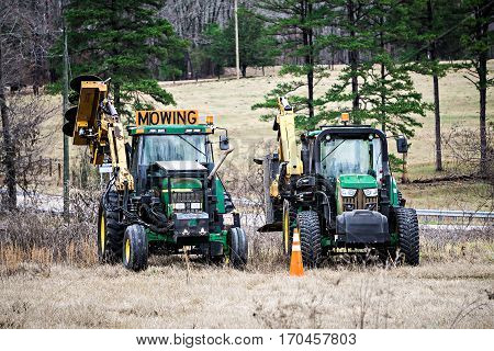 Giant Lawn Mowers On Image & Photo (Free Trial) | Bigstock