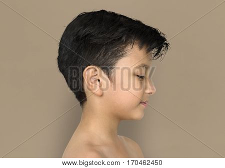 Little Boy Side View Image & Photo (Free Trial) | Bigstock