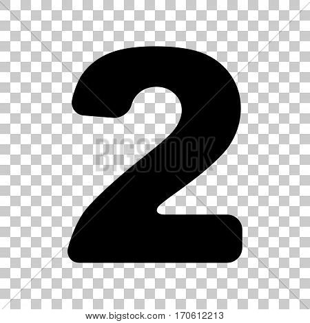 Number 2 Sign Design Vector & Photo (Free Trial) | Bigstock