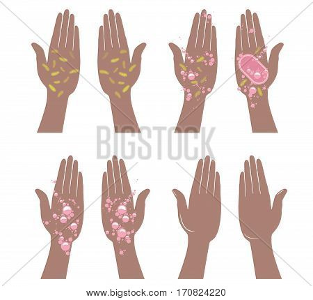 Dirty Hands Clean Vector & Photo (Free Trial) | Bigstock