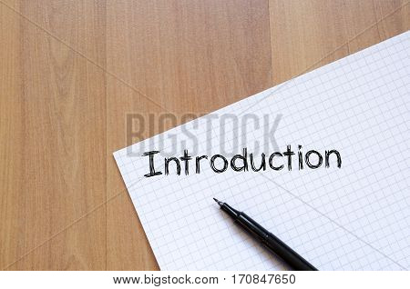 Introduction Text Image & Photo (Free Trial) | Bigstock
