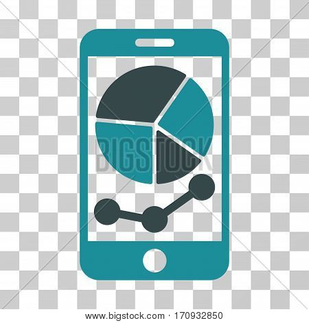 Mobile Graphs Icon. Vector & Photo (Free Trial) | Bigstock