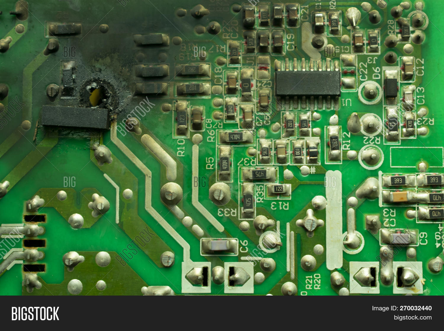 Burnt Electronics Image & Photo (Free Trial) | Bigstock