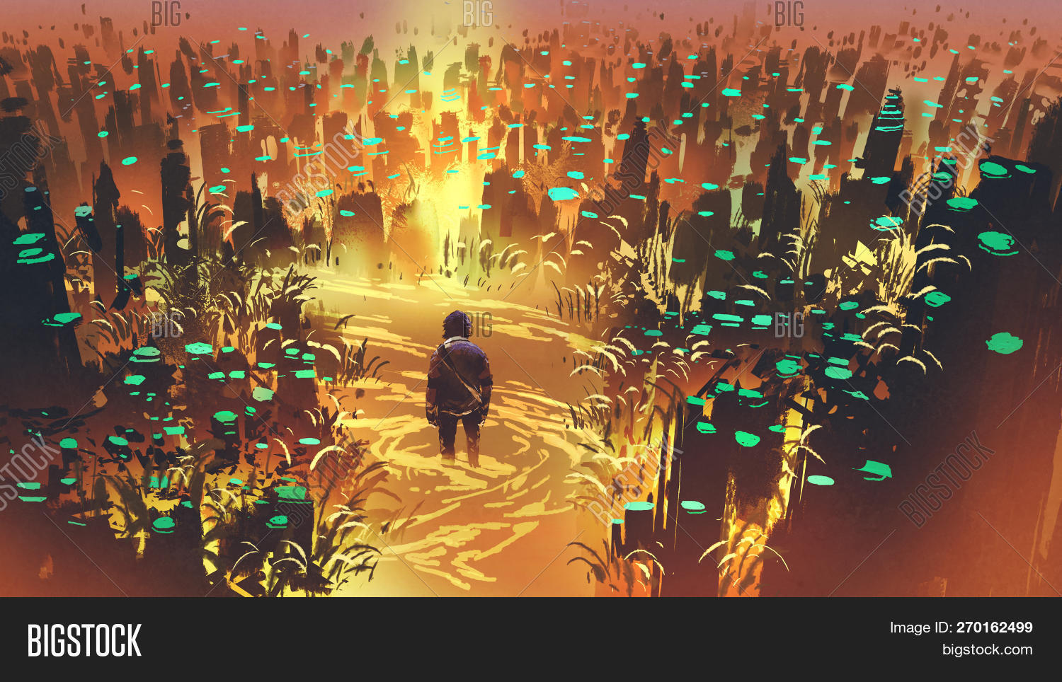 Scenery Man Enchanted Image & Photo (Free Trial) | Bigstock