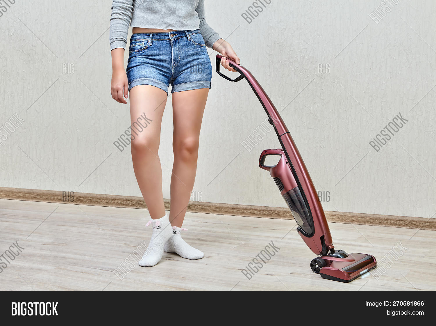 Cleaning Lady Denim Image & Photo (Free Trial) | Bigstock