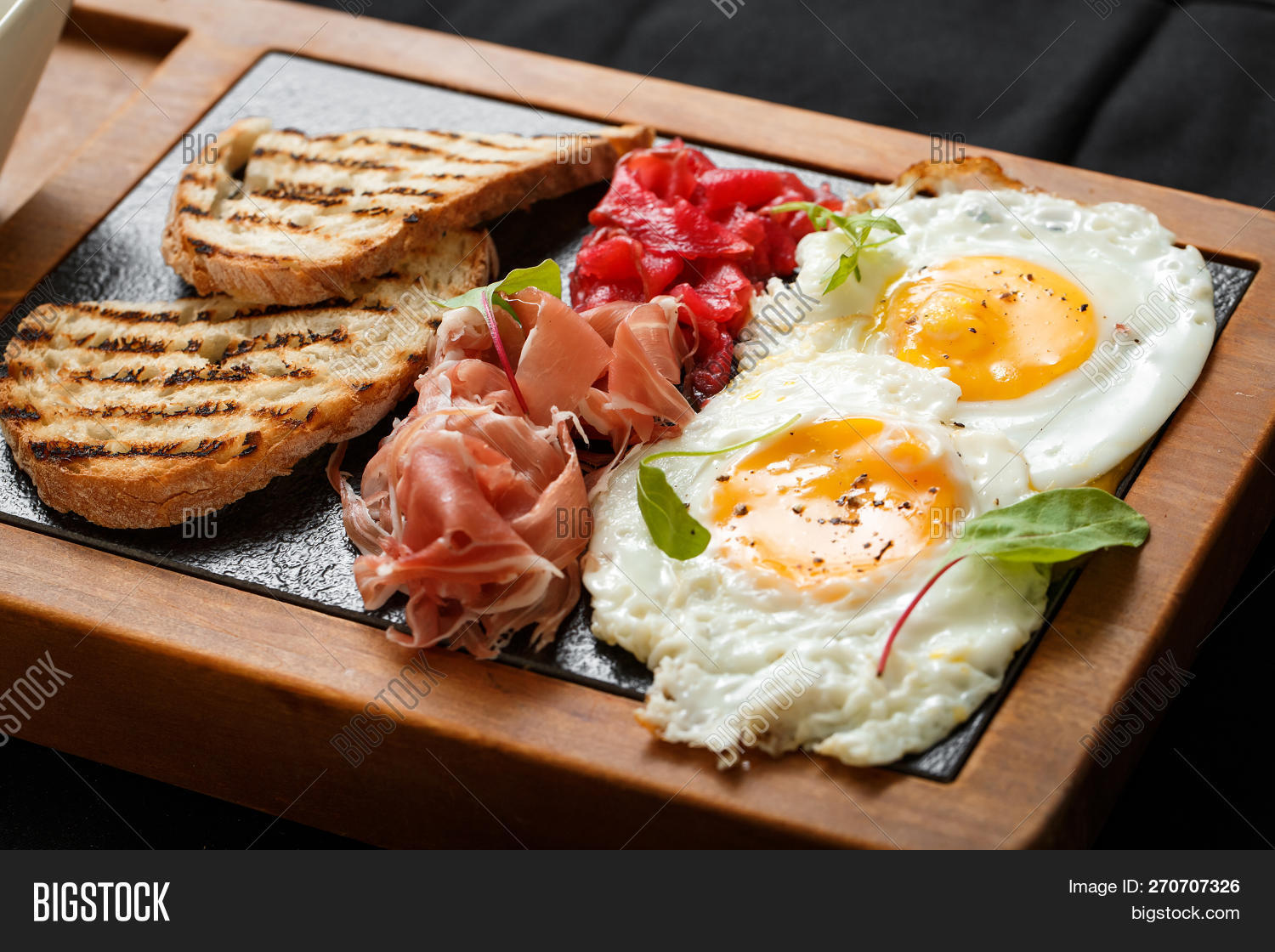 Close Breakfast Eggs Image & Photo (Free Trial) | Bigstock