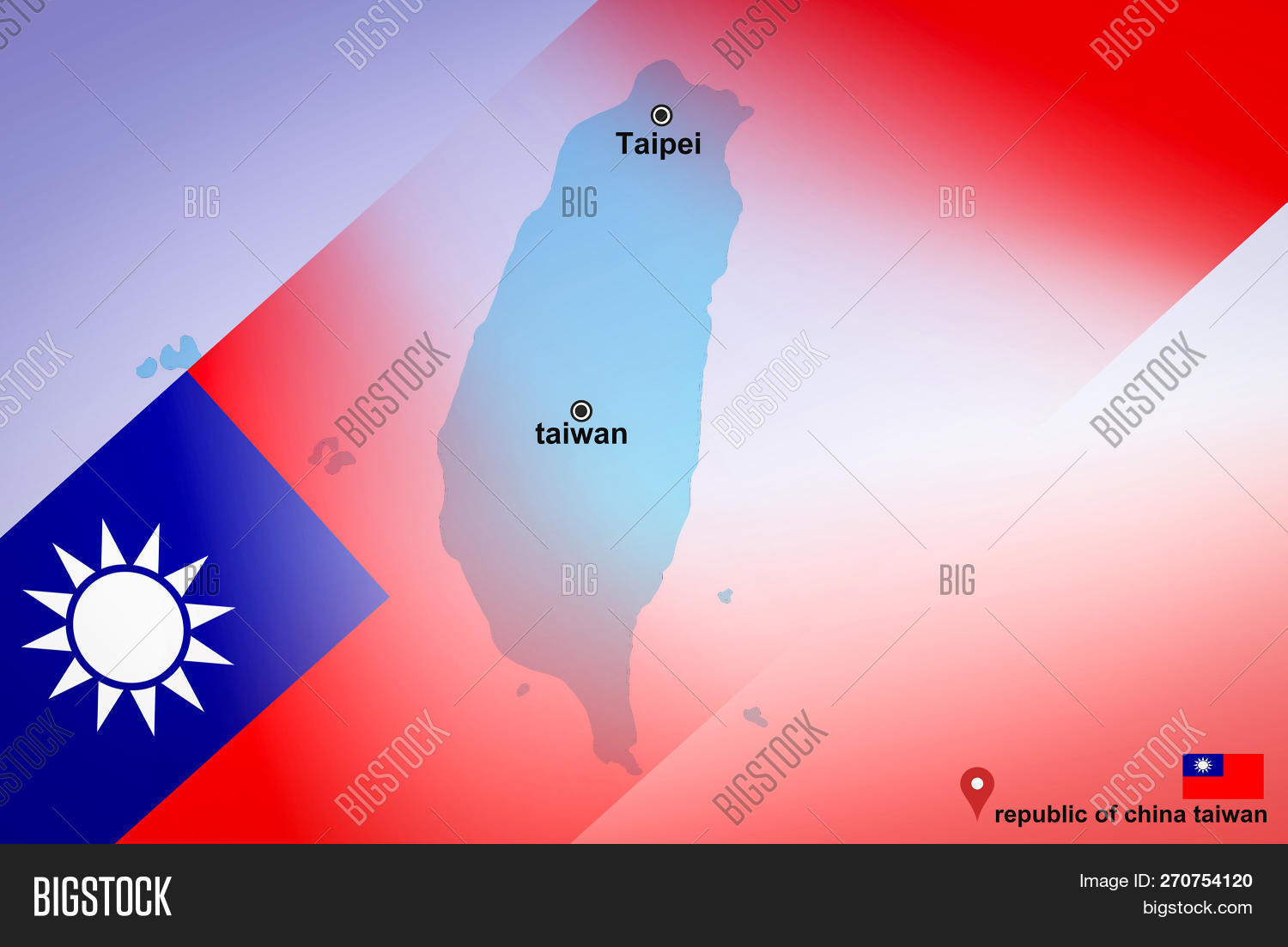 Taiwan Map Taipei Image & Photo (Free Trial) | Bigstock
