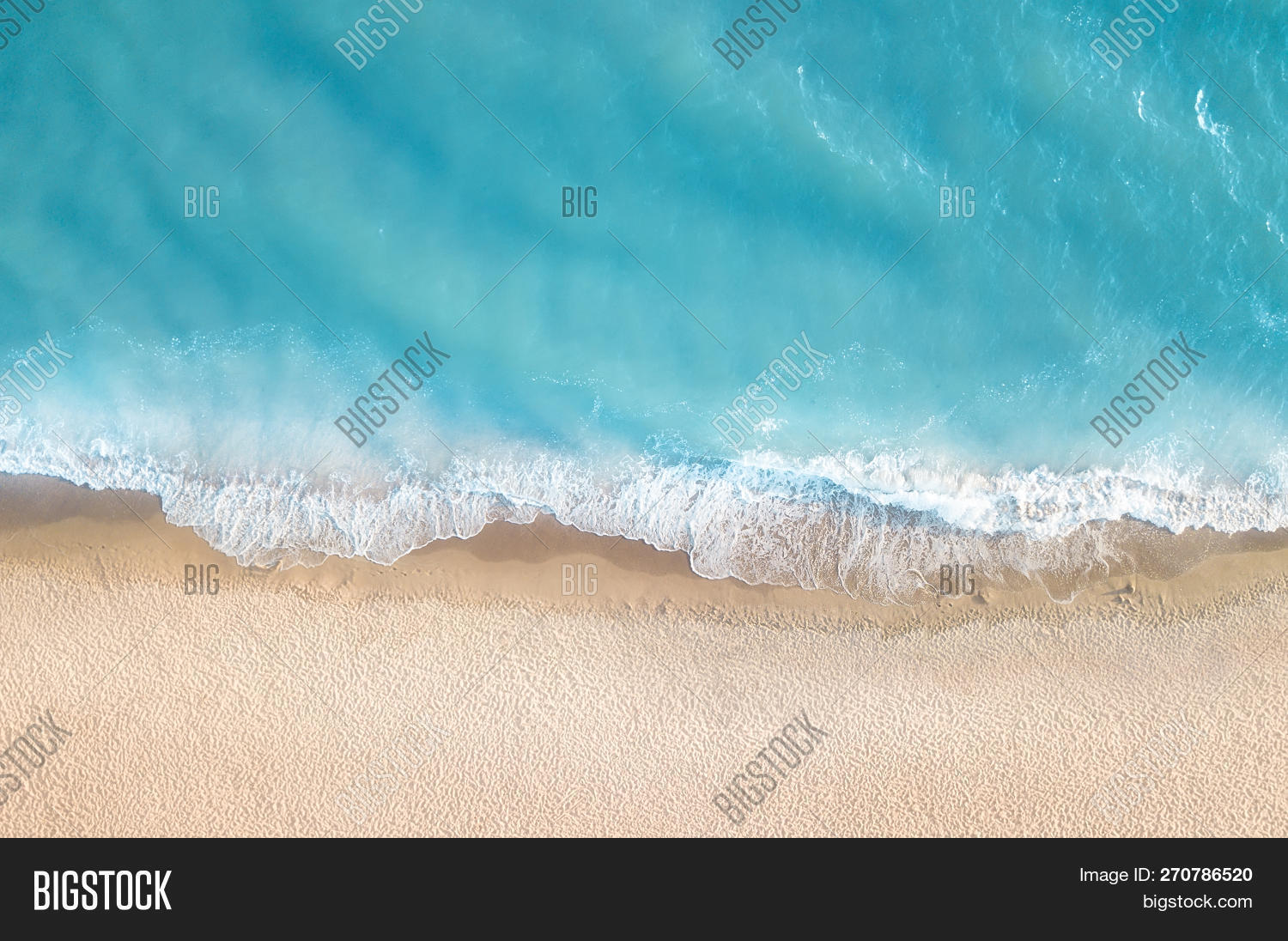 Beach Waves Top View. Image & Photo (Free Trial) | Bigstock
