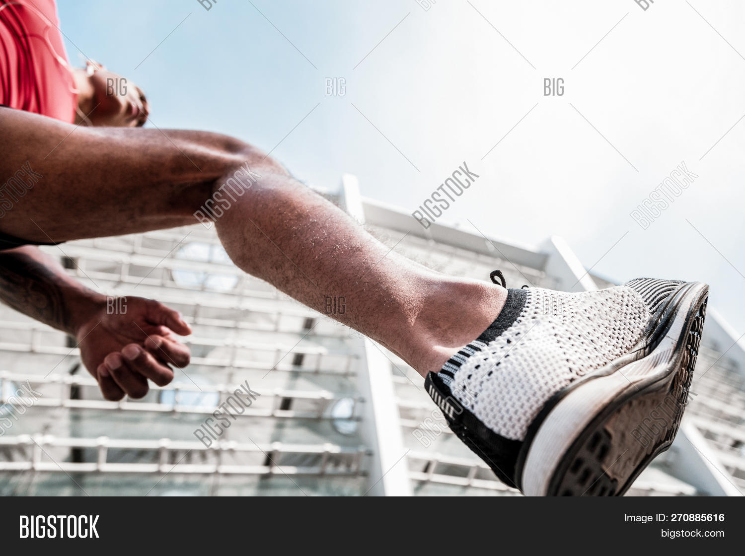 Low Angle Male Feet Image & Photo (Free Trial) | Bigstock