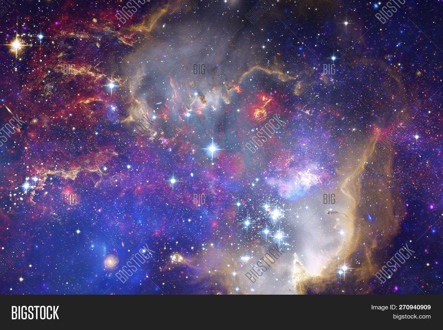 Beautiful Nebula, Image & Photo (Free Trial) | Bigstock