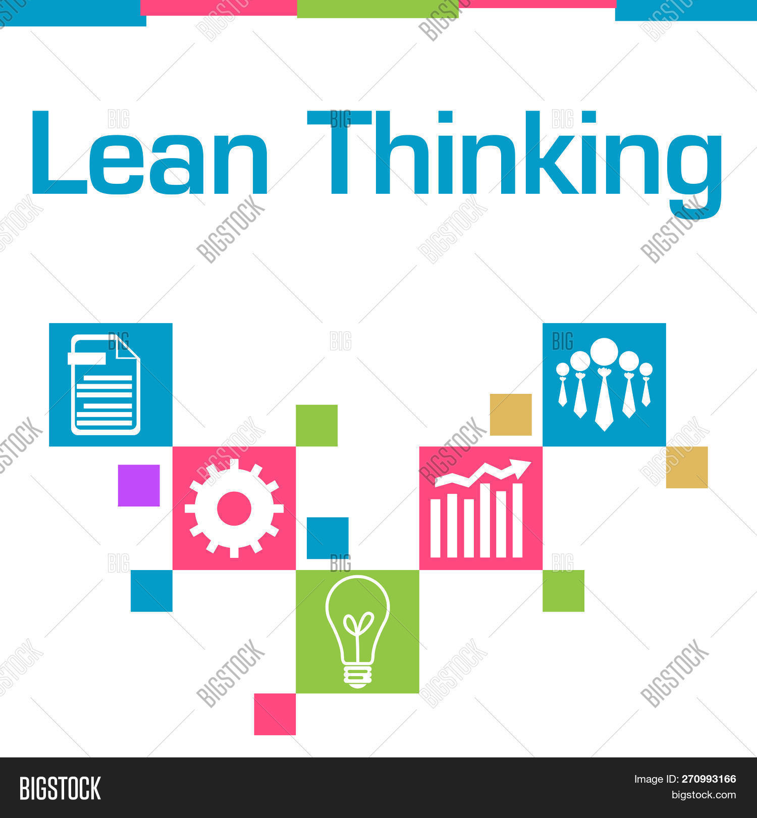 Lean Thinking Text Image & Photo (Free Trial) | Bigstock