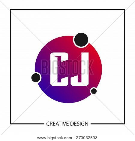 Initial Letter Cj Vector & Photo (Free Trial) | Bigstock
