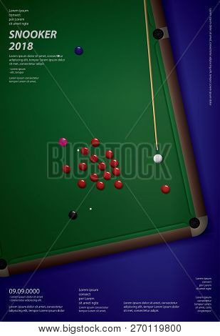 Snooker Championship Vector & Photo (Free Trial) | Bigstock