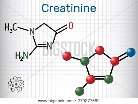 Creatinine Molecule. Vector & Photo (Free Trial) | Bigstock