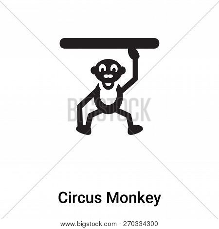 Circus Monkey Icon Vector & Photo (Free Trial) | Bigstock