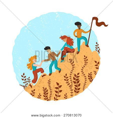 Helping Others Cartoon Images, Illustrations & Vectors (Free) - Bigstock