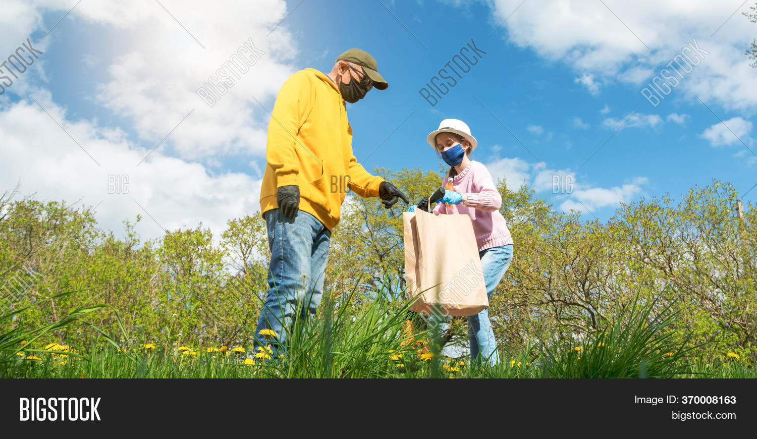 Girl Carries Paper Bag Image & Photo (Free Trial) | Bigstock