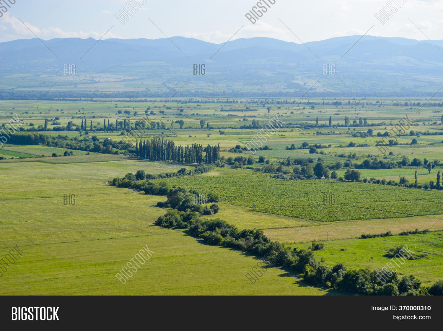 Alazani Valley Fields Image & Photo (Free Trial) | Bigstock
