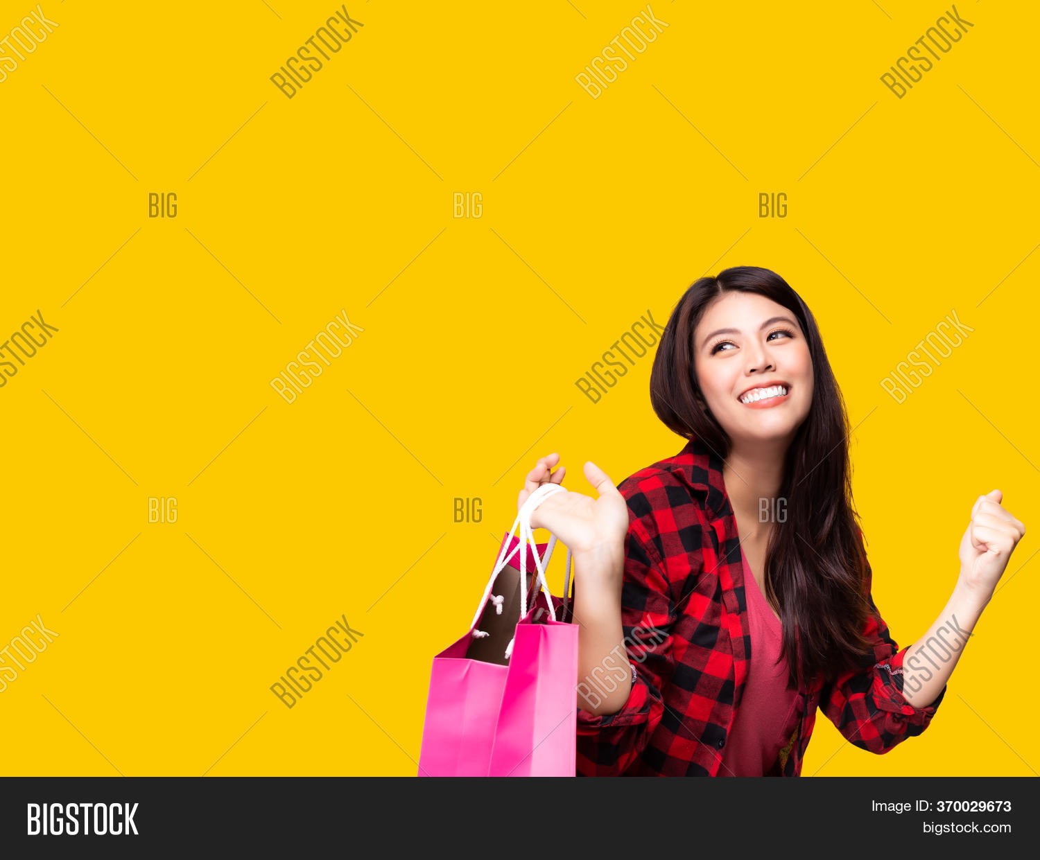 Enjoy Shopping. Hold Image & Photo (Free Trial) | Bigstock