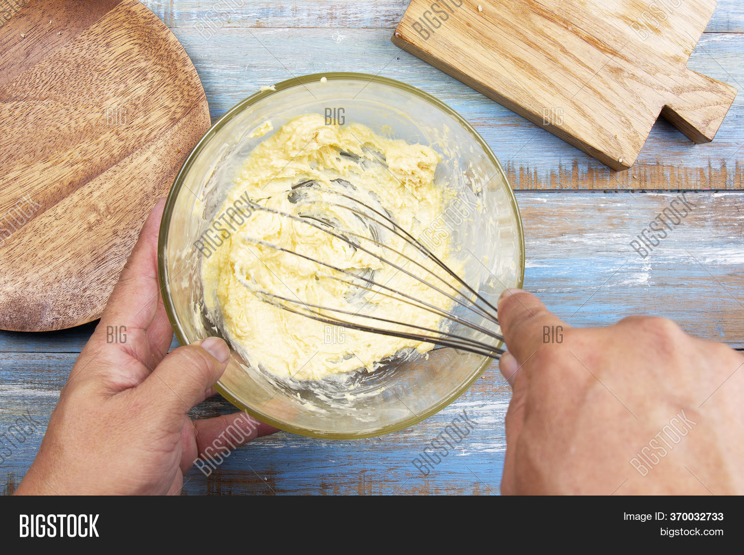 Chef Stiring Butter Image & Photo (Free Trial) | Bigstock