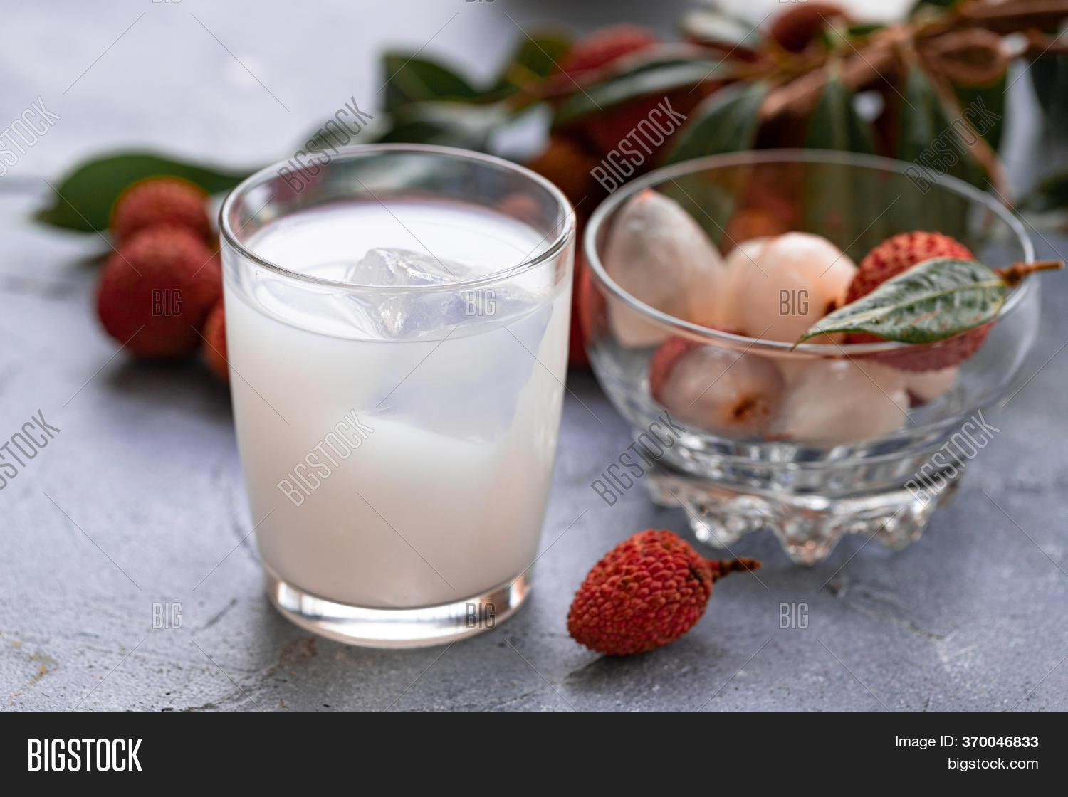 Sweet Lychee Juice On Image & Photo (Free Trial) | Bigstock