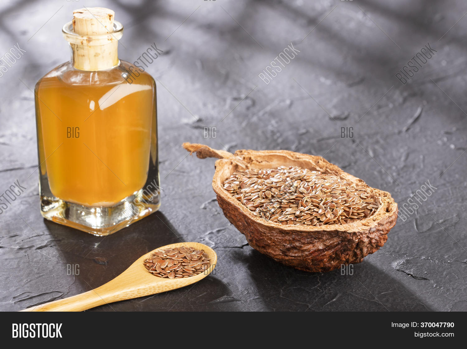 Seeds Linseed Oil - Image & Photo (Free Trial) | Bigstock