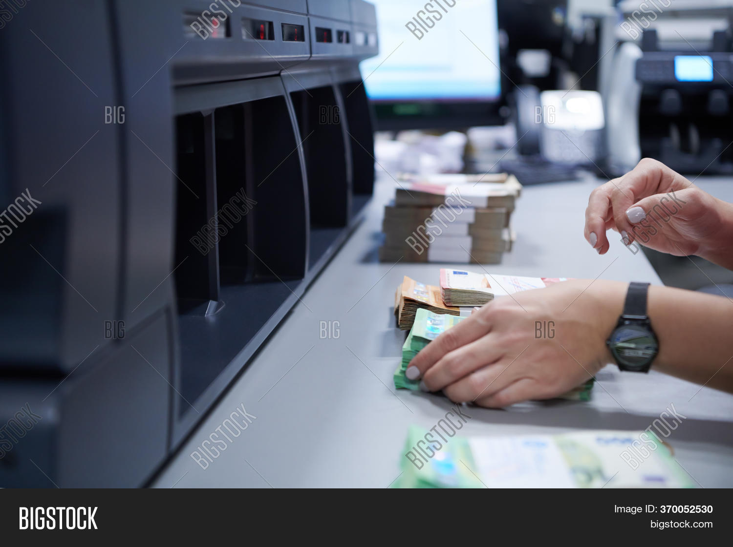 Bank Employees Using Image & Photo (Free Trial) | Bigstock
