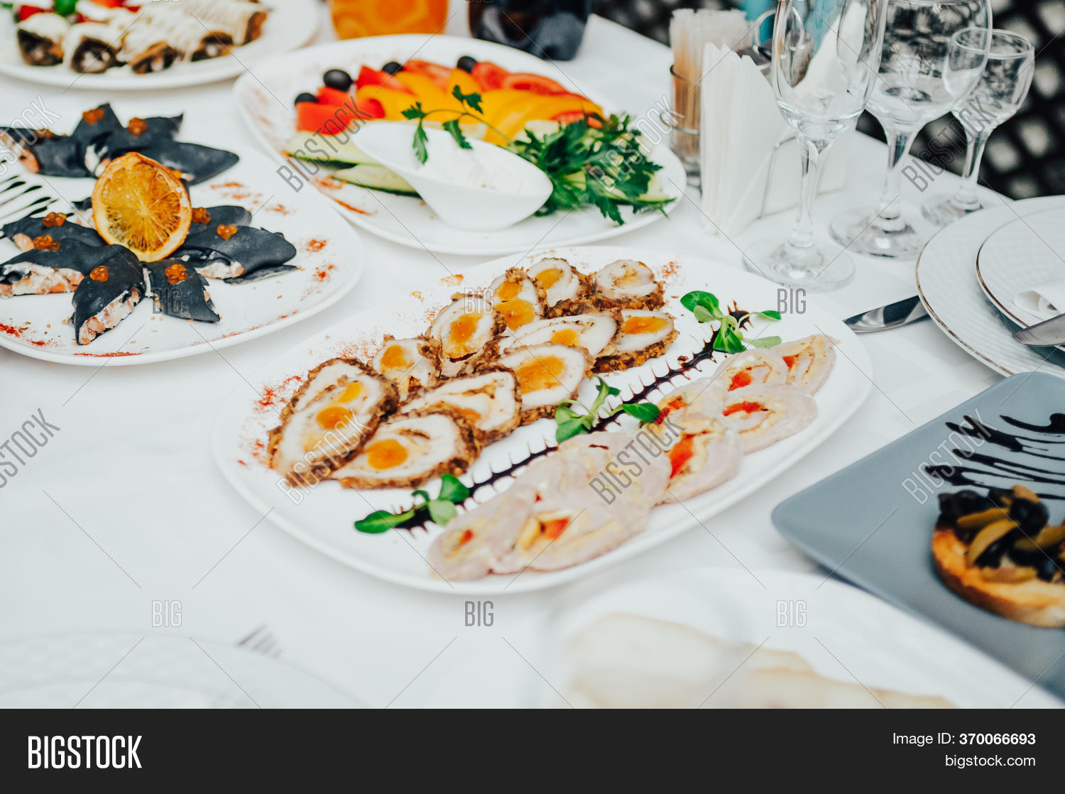 Table Filled Food Image & Photo (Free Trial) | Bigstock