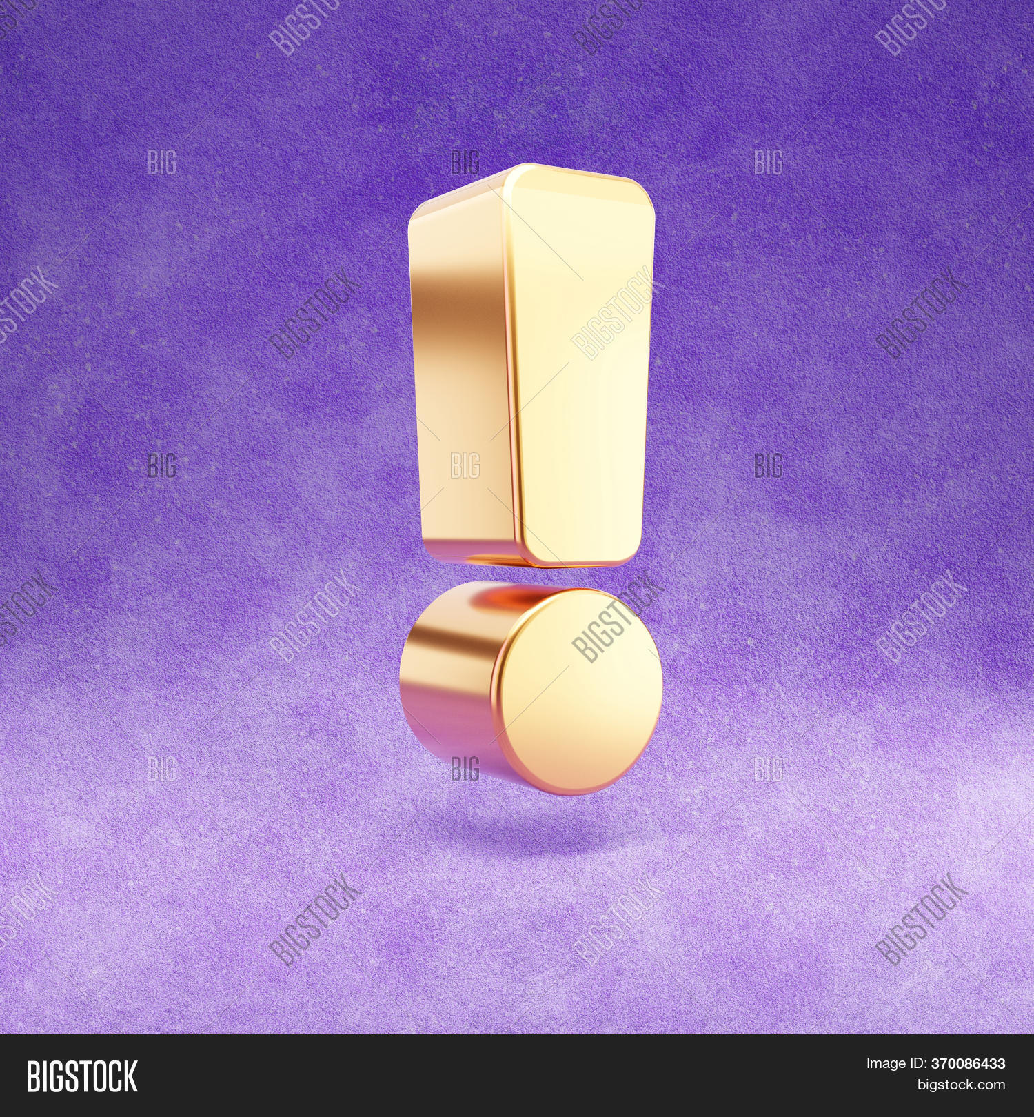 Exclamation Icon. Gold Image & Photo (Free Trial) | Bigstock