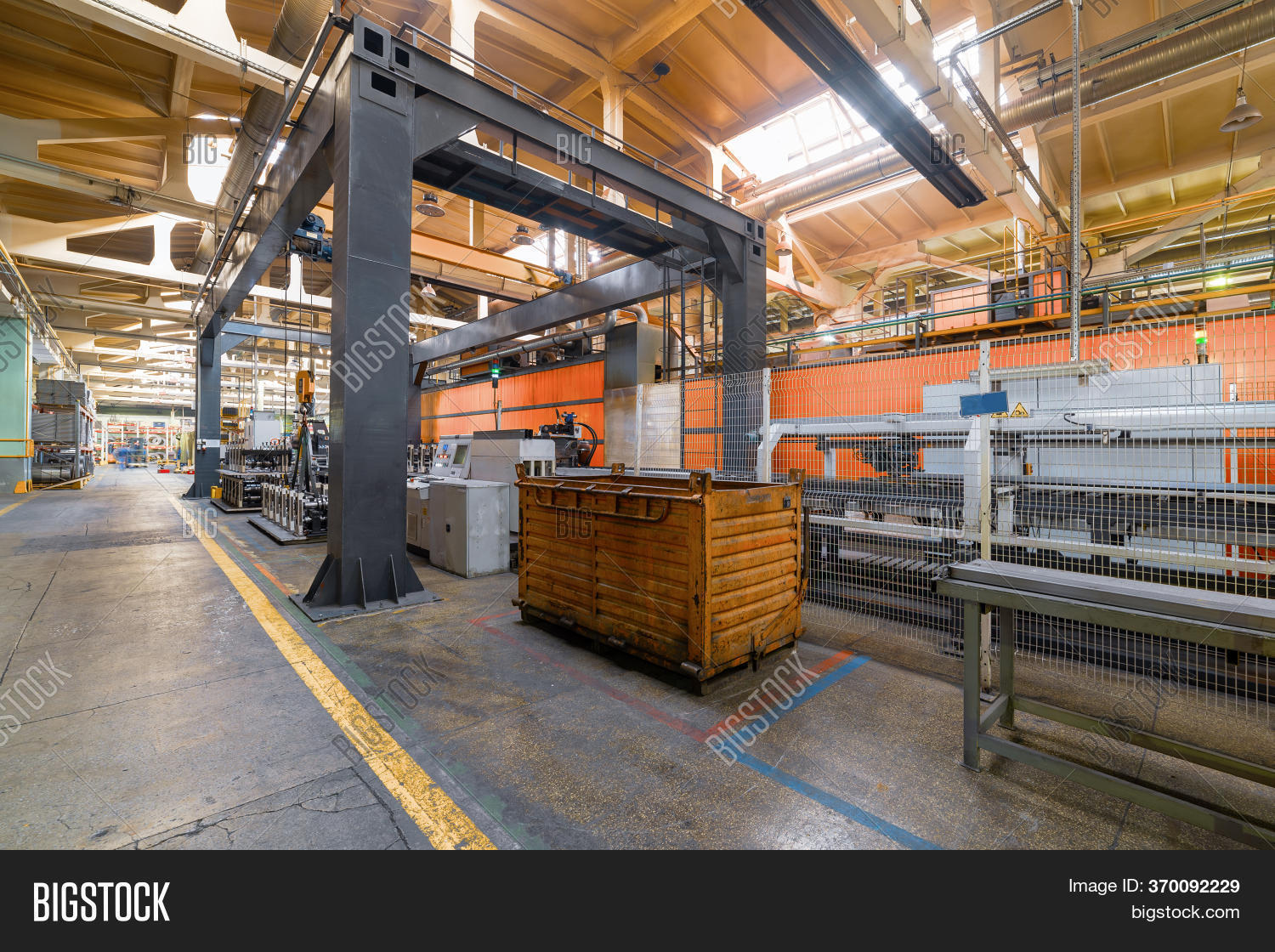 Roller Forming Machine Image & Photo (Free Trial) | Bigstock