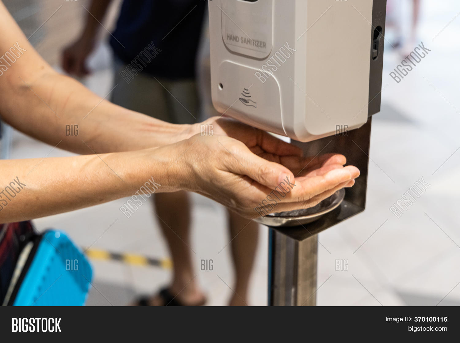 Person Sanitizing Image & Photo (Free Trial) | Bigstock